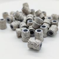 China Dry or Wet Cutting Diamond Vacuum Brazed Wire Saw Beads for Marble Sandstone Quarrying for sale
