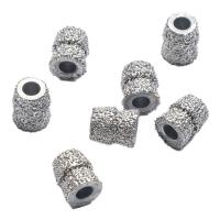 China Dry or Wet Cutting Diamond Vacuum Brazed Wire Saw Beads for Marble Sandstone Quarrying for sale