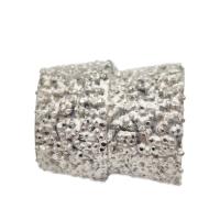 China Dry or Wet Cutting Diamond Vacuum Brazed Wire Saw Beads for Marble Sandstone Quarrying for sale
