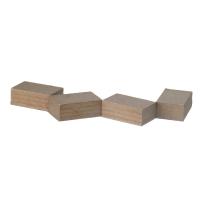 China 1400mm Single Disc Sandstone Cutter Tips with Flat Shape 24*9*15mm Layer Segment for sale