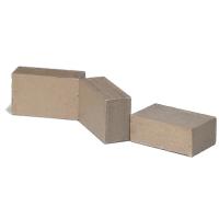 China 1400mm Single Disc Sandstone Cutter Tips with Flat Shape 24*9*15mm Layer Segment for sale