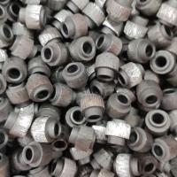 China 11.0mm Diamond Bead Marble Mining Wire Saw Accessories Stone Diamond Dry Cutting Sintered Beads for sale