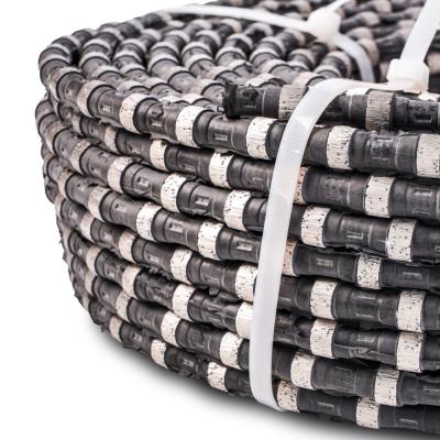 China Good Sharpness D11.5 or D12.0 Diamond Wire Saw for Marble Cutting in Quarrying and Mining for sale
