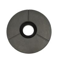 China Round 200mm Black Buffing Polishing Disc for Granite High Grinding Efficiency for sale