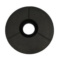 China Round 200mm Black Buffing Polishing Disc for Granite High Grinding Efficiency for sale