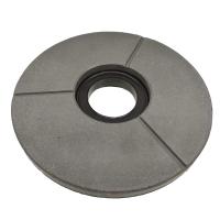 China Round 200mm Black Buffing Polishing Disc for Granite High Grinding Efficiency for sale