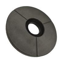 China Round 200mm Black Buffing Polishing Disc for Granite High Grinding Efficiency for sale