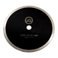 China 350mm Marble Continuous Rim Diamond Saw Blade for Cutting of Stone Tiles and Ceramics for sale