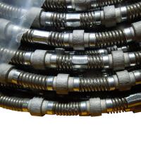 China Advanced Diamond Wire Saw For Granite Marble Quarry Mining D11.5*40 Or 37 for sale