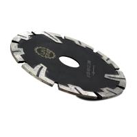 China Protected Teeth Diamond Disc 125mm Blade Diameter for Cutting Marble Granite Brick for sale
