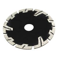 China Protected Teeth Diamond Disc 125mm Blade Diameter for Cutting Marble Granite Brick for sale