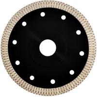 China Stone Cutting Diamond Tools Super Thin X Mesh Turbo Cutting Disc for Wet Dry Cutting for sale