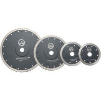 China Stone Cutting Diamond Tools Super Thin X Mesh Turbo Cutting Disc for Wet Dry Cutting for sale