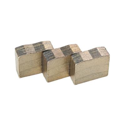 China Polished Finish M and Flat Shape Diamond Sintered Segment for Sandstone Cutting Tools for sale