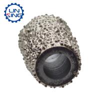 China Vacuum Brazed Wire Beads for Granite Marble Quarry Cutting in Brazil Diamond Beads for sale