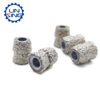 China Vacuum Brazed Wire Beads for Granite Marble Quarry Cutting in Brazil Diamond Beads for sale
