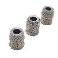 China Customized OBM Support Double Vacuum Brazed Marble Quarry Wire Saw Bead for Cutting for sale