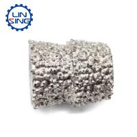 China Customized OBM Support Double Vacuum Brazed Marble Quarry Wire Saw Bead for Cutting for sale