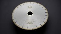 China Customized 350MM Nano Glass Diamond Saw Blade for Nano Tile Cutting on Bridge Machine for sale
