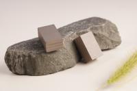 China Flat Shape Indonesia Sandstone Segment 24*9*15mm Single Disc Sandstone Cutter Tips Sandwich Layer Segment for sale