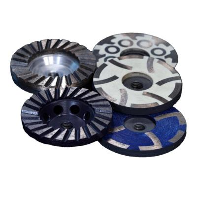 China Angle Grinder and Pneumatic Power Tools Standard Diamond Cup Wheel with Resin Filling for sale