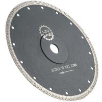 China LINSING Diamond Tools Turbo Saw Blade for Stone Cutting Ceramic Diamond Cutting Disc for sale