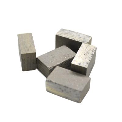China Flat Shape Segment Diamond for Granite Andesite Lava Cutting Tool 1800mm Blade Tip for sale