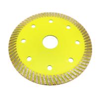 China 115mm Diamond Saw Blade X Mesh Turbo Cutting Disc For Ceramic Concrete High Cutting Speed for sale