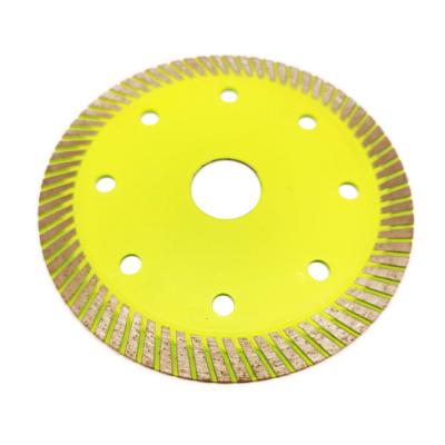 China 115mm Diamond Saw Blade X Mesh Turbo Cutting Disc For Ceramic Concrete High Cutting Speed for sale