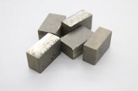 China Flat Shape Segment Diamond for Granite Andesite Lava Cutting Tool 1800mm Blade Tip for sale