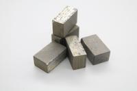 China Flat Shape Segment Diamond for Granite Andesite Lava Cutting Tool 1800mm Blade Tip for sale