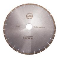 China Metal Powder Raw Material D400mm Segmented Diamond Saw Blades for Marble Cutting for sale