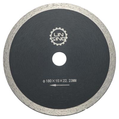 China Cold Press 8 Inch Continuous Diamond Saw Blade for Ceramic Tile Asphalt Cutting Good for sale
