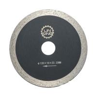 China Cold Press 8 Inch Continuous Diamond Saw Blade for Ceramic Tile Asphalt Cutting Good for sale