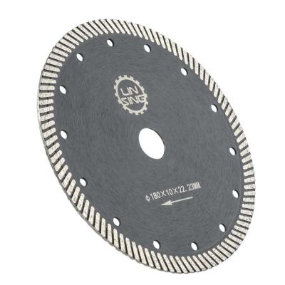 China ODM Support 230mm Diamond Turbo Saw Blade for Cutting Granite Marble Efficiently for sale