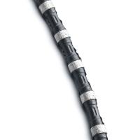 China Cutting Stone Granite Marble Choose LINSING 11.0mm Diamond Wire Saw with Rubber Coating for sale