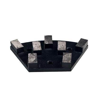 China Linsing Diamond Grinding Disc Plate Block for Marble Concrete Floor Repairing Leveling for sale
