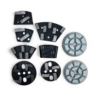 China 100 Rectangle Diamond Grinding Plate for Concrete Floor Bond Metal Bond Diamond Tools for sale