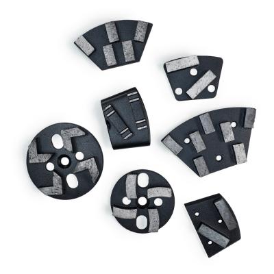 China Medium Bond Diamond Grinding Plate for Consistent Concrete Marble Grinding Operations for sale
