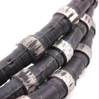 China 11.5mm/12mm Diameter Diamond Wire Saw Rope for Quartz Advantage Environment Protected for sale