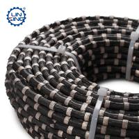 China 11.5mm/12mm Diameter Diamond Wire Saw Rope for Quartz Advantage Environment Protected for sale