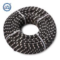 China 11.5mm/12mm Diameter Diamond Wire Saw Rope for Quartz Advantage Environment Protected for sale