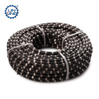 China 11.5mm/12mm Diameter Diamond Wire Saw Rope for Quartz Advantage Environment Protected for sale