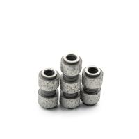 China D11.0mm Vacuum Brazed Diamond Wire Saw Beads for High Cutting Speed Stone Block Tools for sale