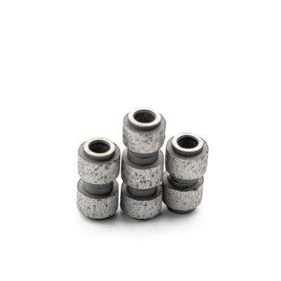 China D11.0mm Vacuum Brazed Diamond Wire Saw Beads for High Cutting Speed Stone Block Tools for sale