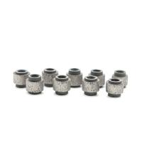 China D11.0mm Vacuum Brazed Diamond Wire Saw Beads for High Cutting Speed Stone Block Tools for sale