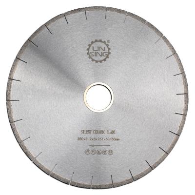 China Process Type Laser Welded Porcelain Ceramic Cutting Discs and Pads for Masonry Saws for sale