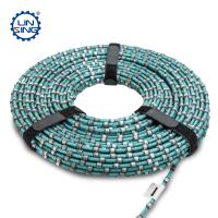 China Stone Profiling Diamond Wire Saw with Sinter Manufacturing Arts Rubber Raw Material for sale