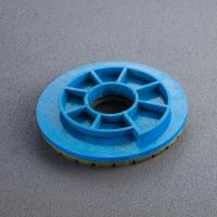 China Customized 125mm Snail Lock Resin Polishing Pad for Granite Grinding Disc for sale