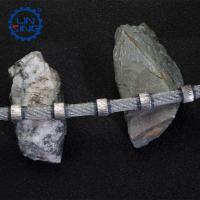 China Rubber Spring Diamond Wire Saw for Marble and Concrete Cutting Environment Protection for sale